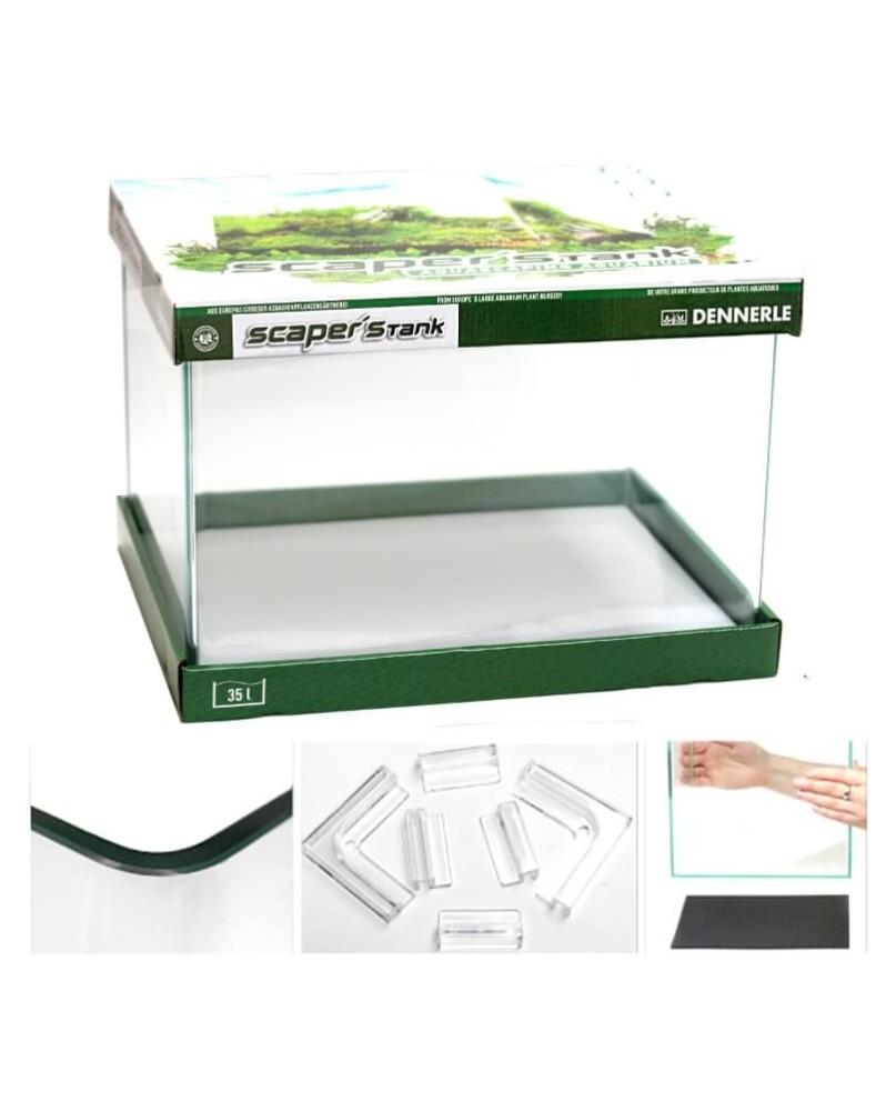 Scaper's Tank Dennerle 35L Basic Led La Livraison des Aquariums es...