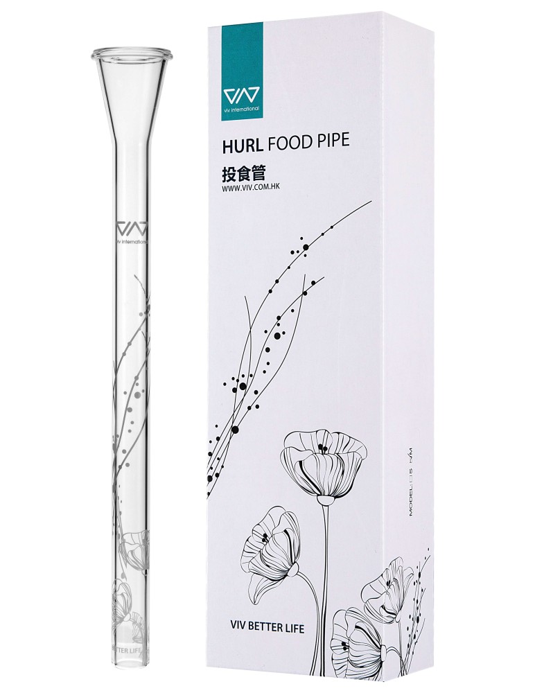 VIV Hurl Food Pipe XL Tuyau Guide de nourrissage à Bec